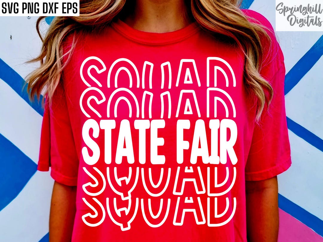State Fair Squad Svg, Livestock Show, Fair T-shirt Svgs, Rodeo Pngs ...