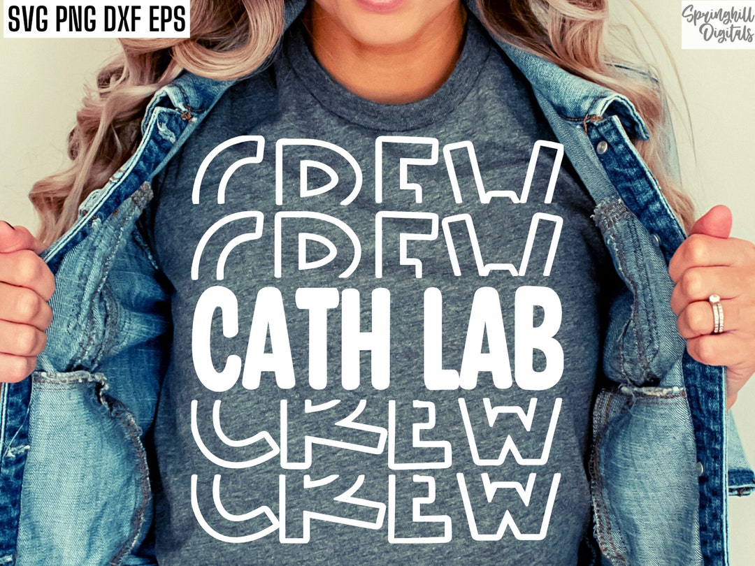 Cath Lab Crew | Cath Lab Tech Svgs | Cath Lab Nurse Pngs | Cardiology ...