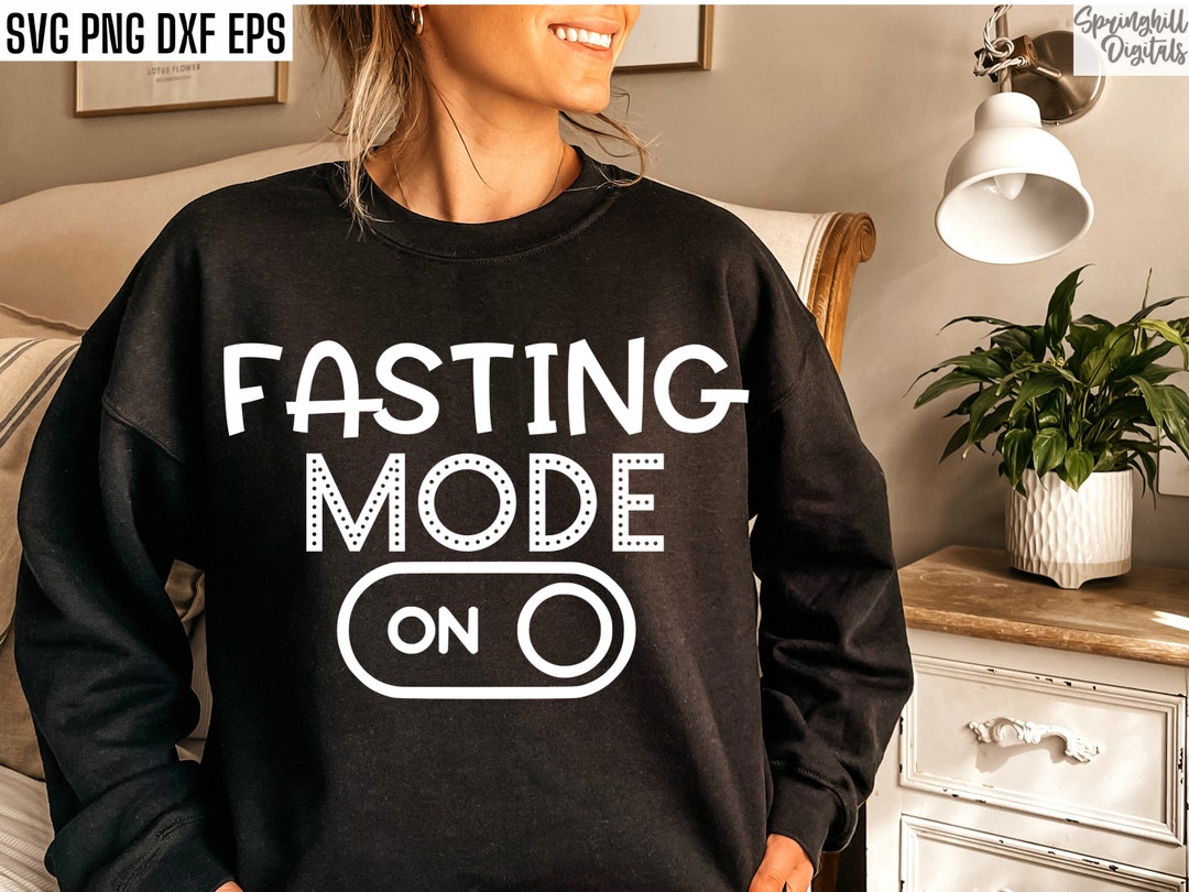 Fasting Mode on Svg, Intermittent Fasting Svgs, Food and Diet Pngs ...