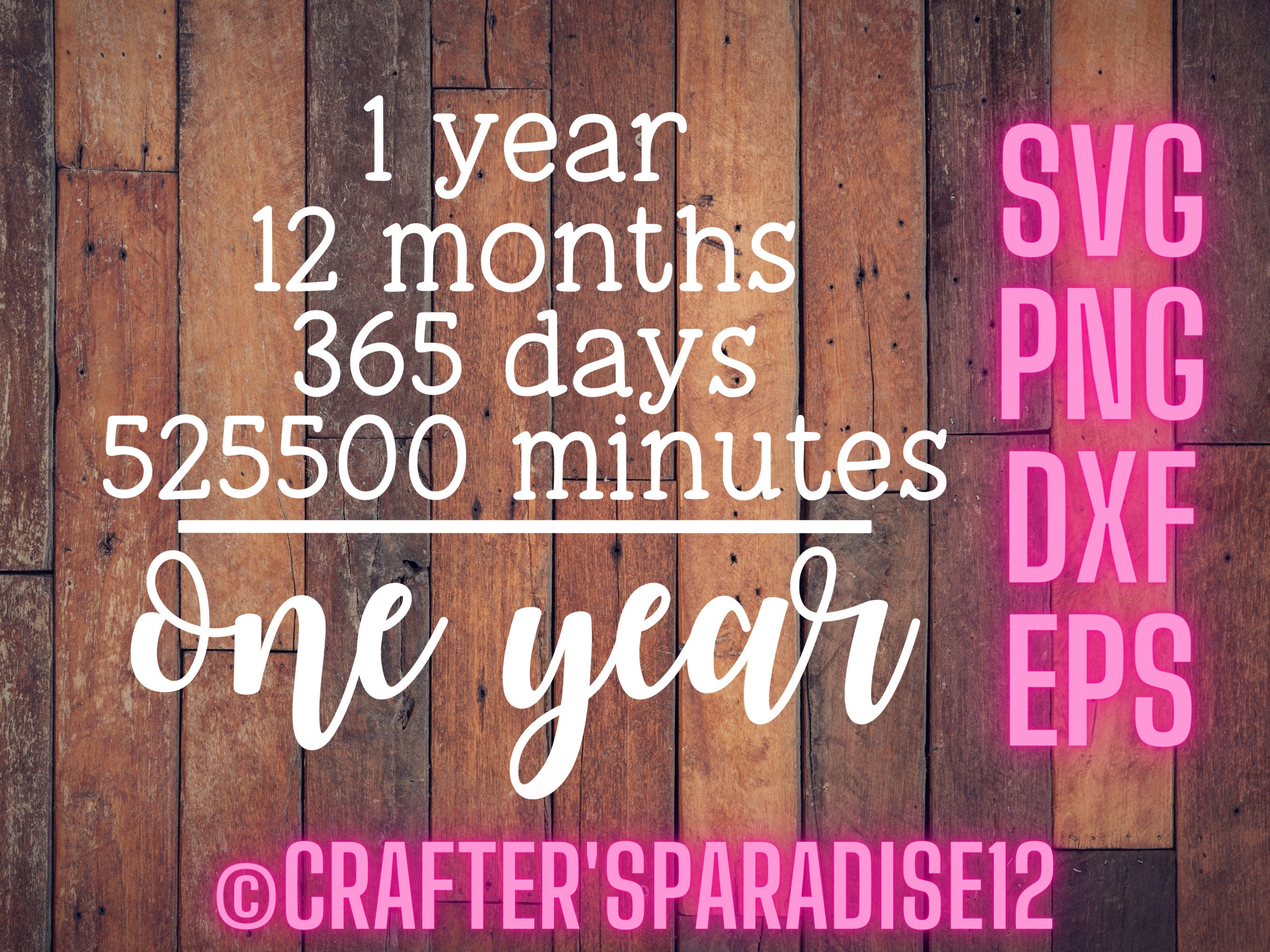 One Year Svg Anniversary Svg Relationship Cut File - Etsy Canada