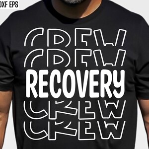 Recovery Crew Svg | Recovery Svgs | Recovery Shirt Pngs | Rehab Quotes ...