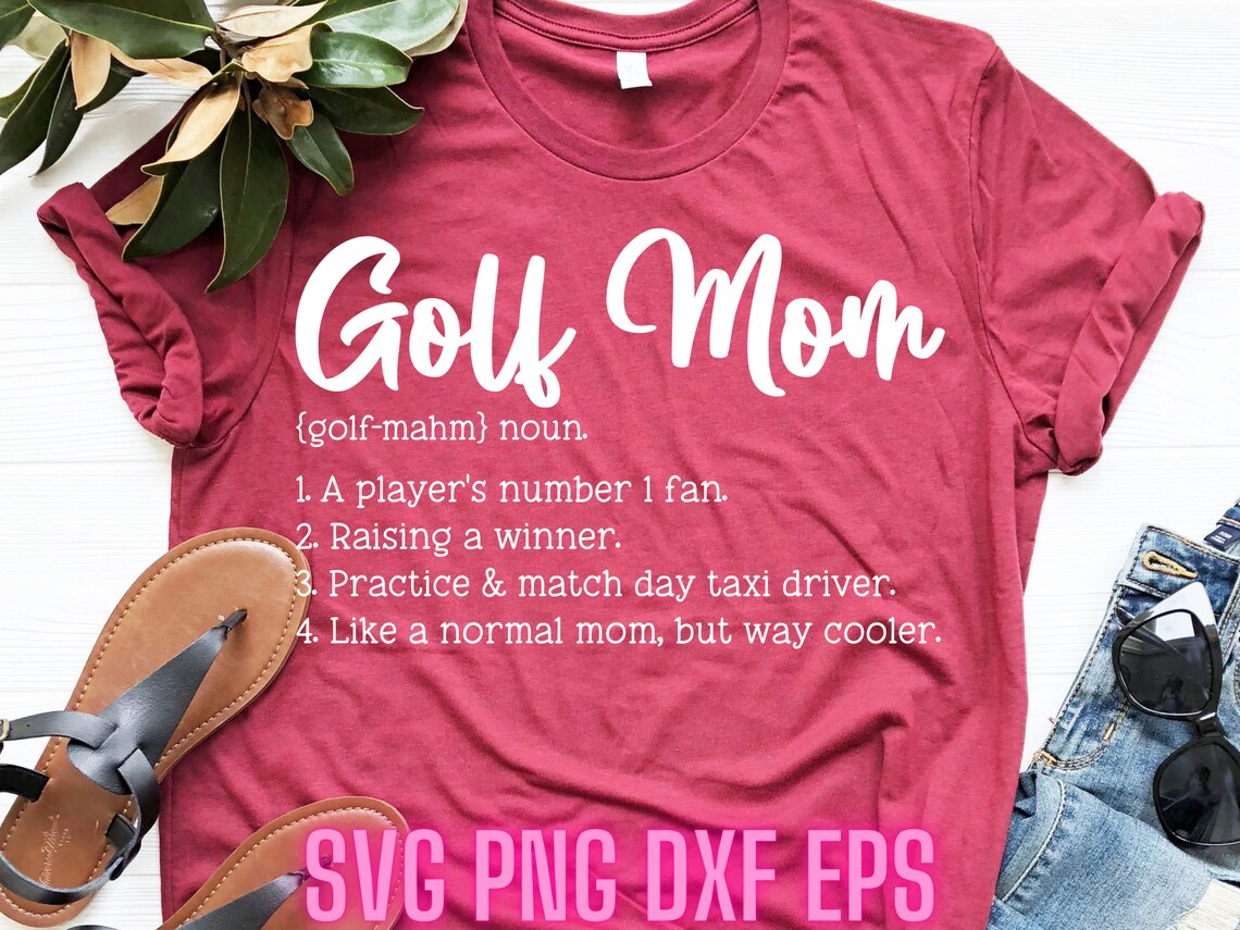 Golf Mom Svg Sports Mom Svg Golf Cut File Golf Family - Etsy