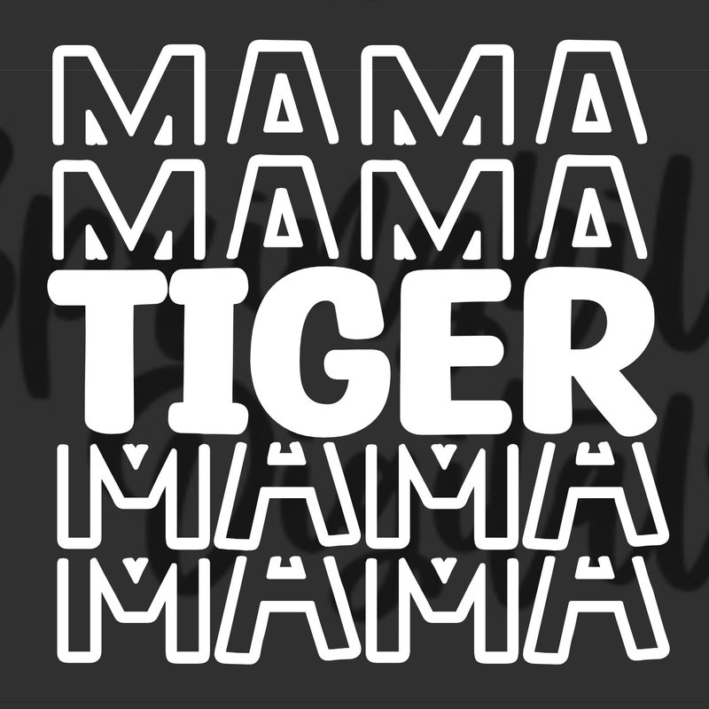 Tiger Mom - Etsy