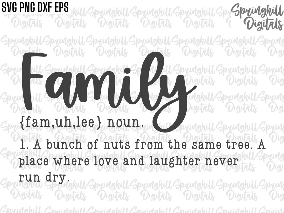 Family Definition Svg, Rustic Home Sign Pngs, Country Sign Cut Files ...