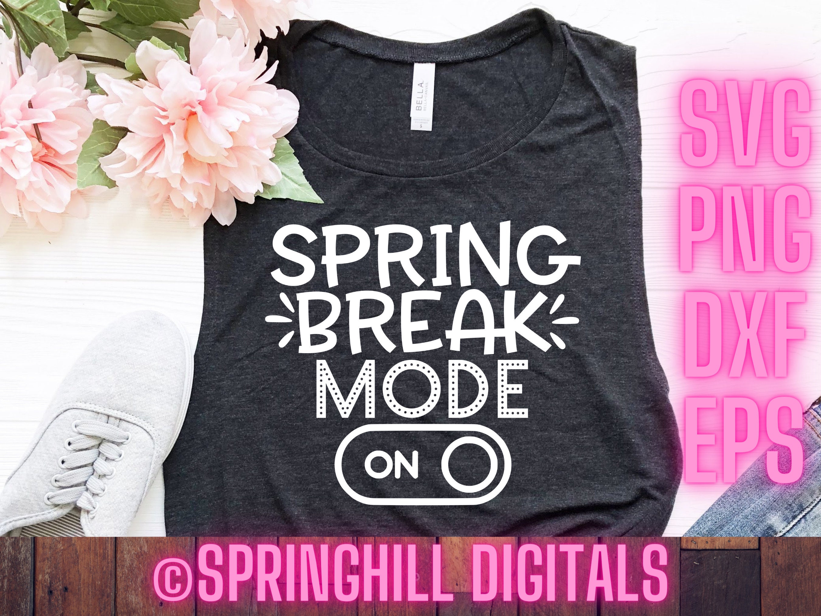 Spring Break Svg Sb 22 Cut File Spring Break 22 Svg - Etsy