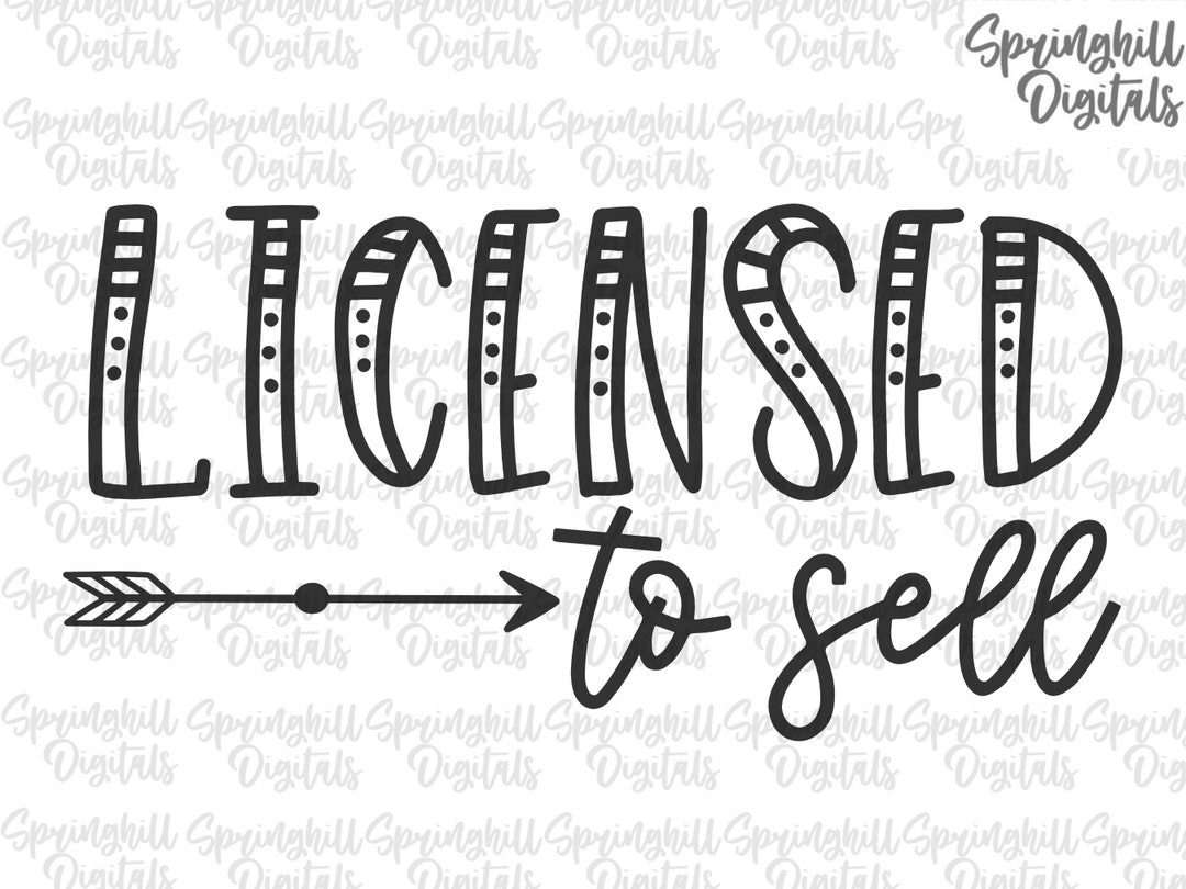 Licensed to Sell Svg, Real Estate Svgs, Real Estate Agent, Realty T ...