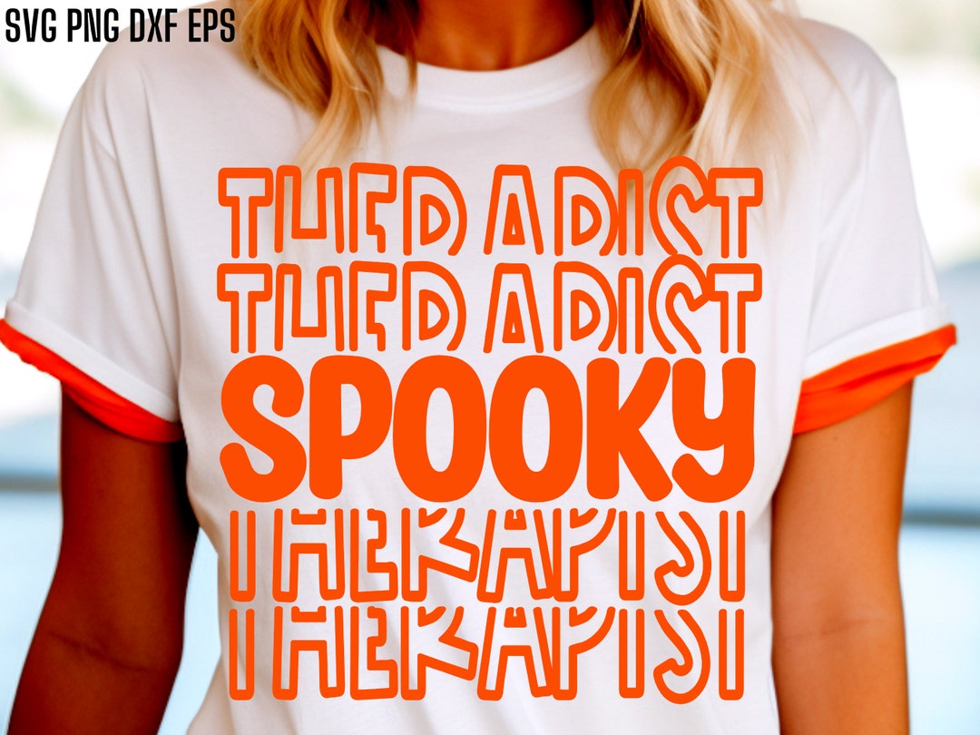 Spooky Therapist Svg, Therapist Halloween Svgs, CBT Therapy Svgs ...