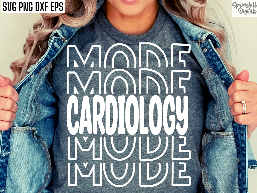 Cardiology Mode Svg | Cardiologist Pngs | Echocardiogram | Echo Tech ...