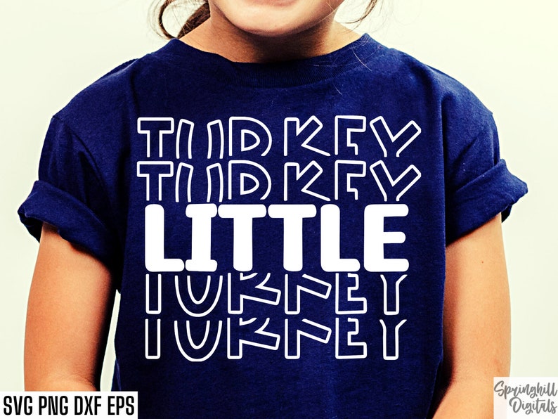 Little Turkey Svg | Thanksgiving Svgs | Kids Thanksgiving Svgs ...