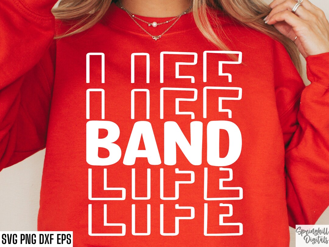 Band Life Svg | Band Mom Shirt | High School Band | Marching Band Svgs ...