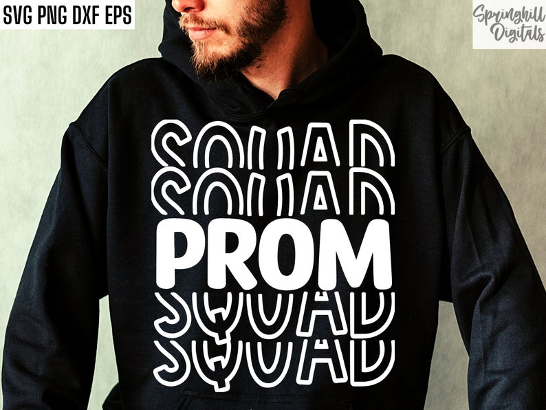 Prom Squad | Senior Prom Svg | Prom Tshirt Designs | Prom Shirt Pngs ...