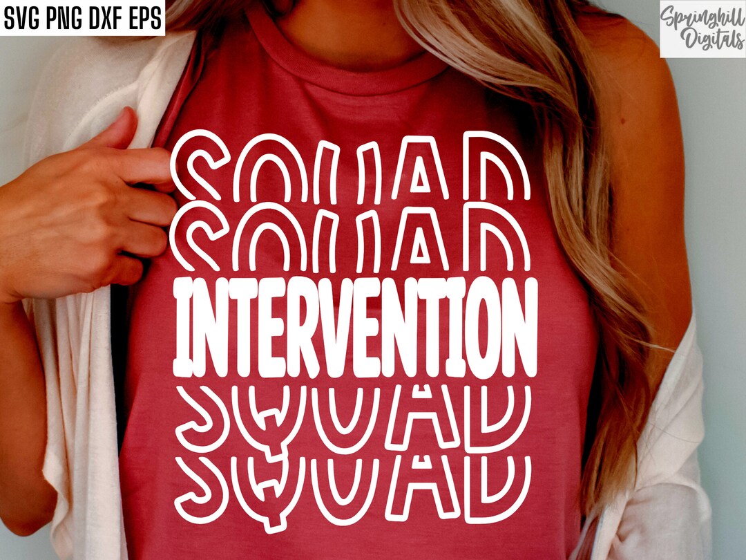 Intervention Squad Svg, Reading Intervention Pngs, Elementary Education ...
