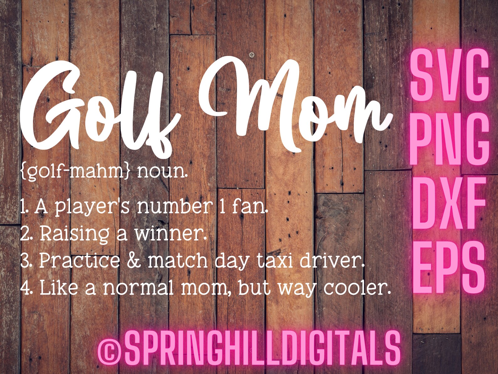 Golf Mom Svg Sports Mom Svg Golf Cut File Golf Family - Etsy