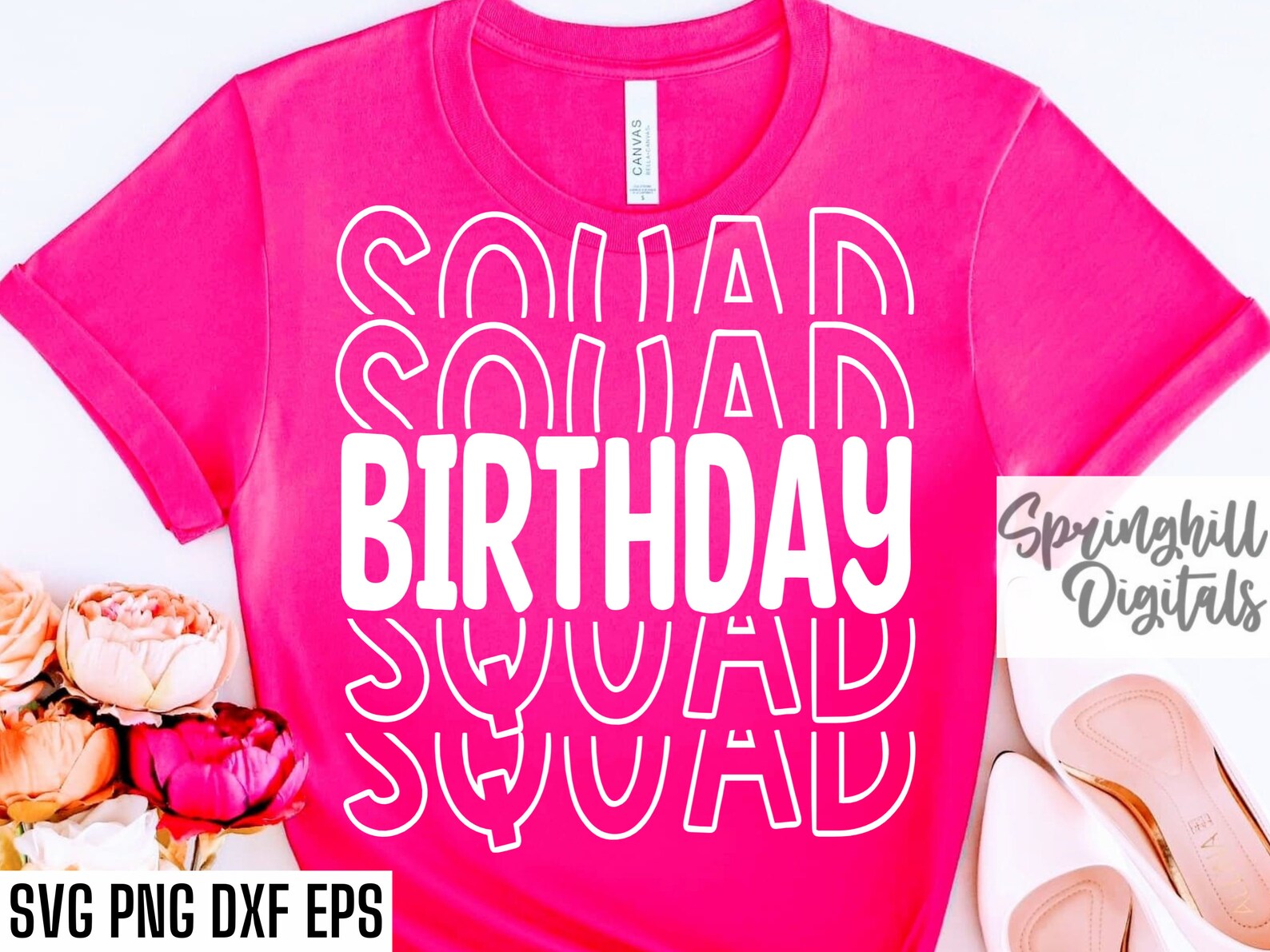 Birthday Squad Svg | Kids Birthday Party Shirt | Birthday Quote Cut ...