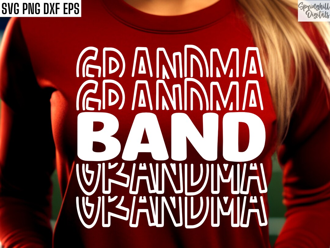 Band Grandma Svg | Band Gma Shirt | High School Band | Marching Band ...