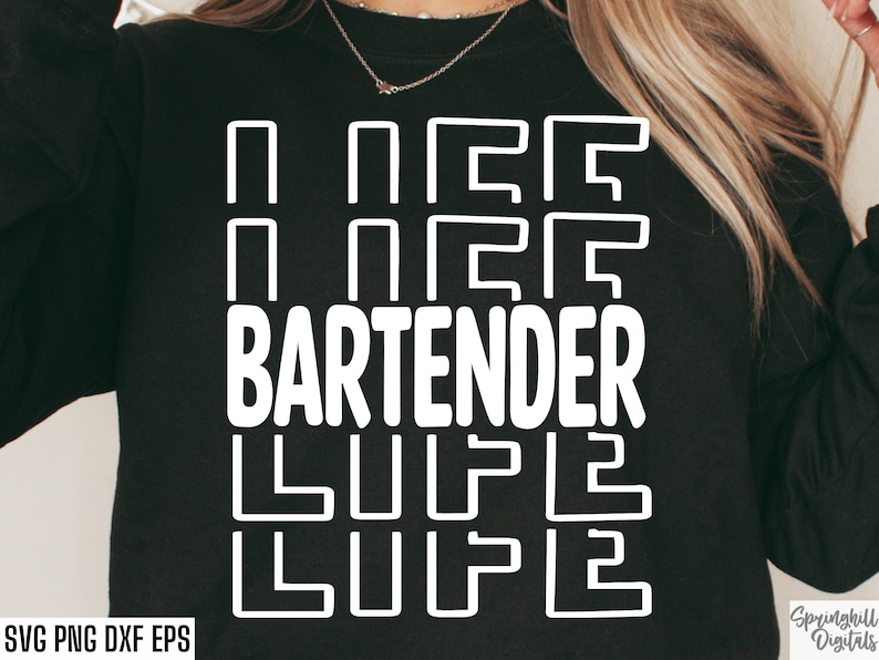 Bartender Life Svg Bartending Svgs Bartender Cut Files - Etsy