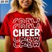 Cheer Crew Svg Cheerleading Shirt Png Cheerleader Cut Files Cheerlead ...
