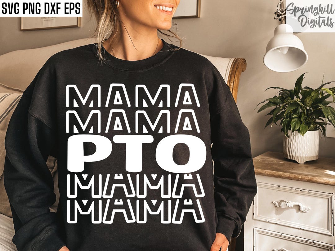 PTO Mama Svg, Pto Mom Shirt, Room Mom Pngs, Class Volunteer Svgs, Field ...