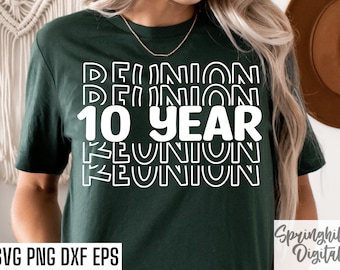 Reunion SVG DXF JPEG Silhouette Cameo Cricut Class of 1985 Png - Etsy