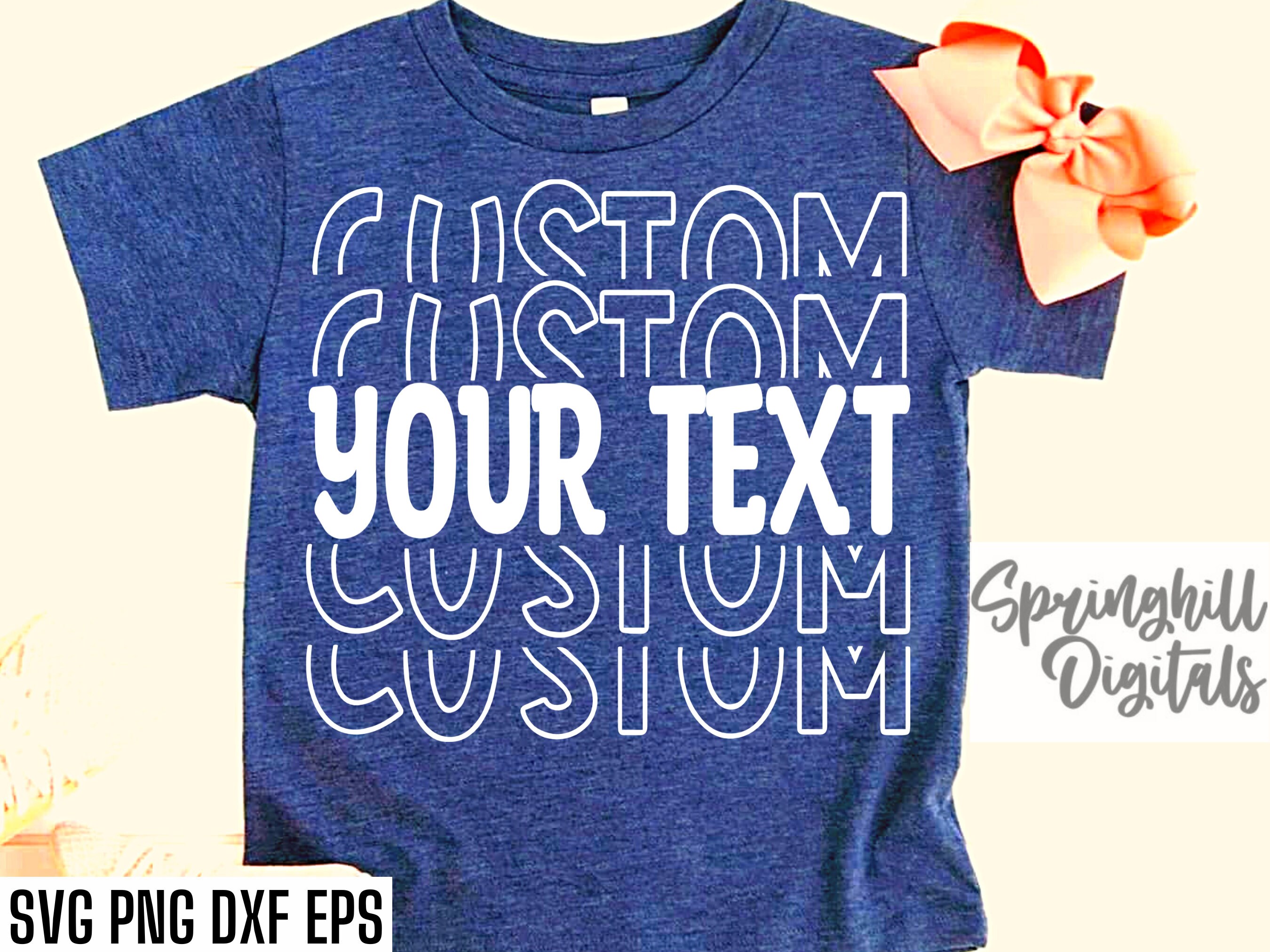 Custom Design Svg Customized One Word Cut Files - Etsy