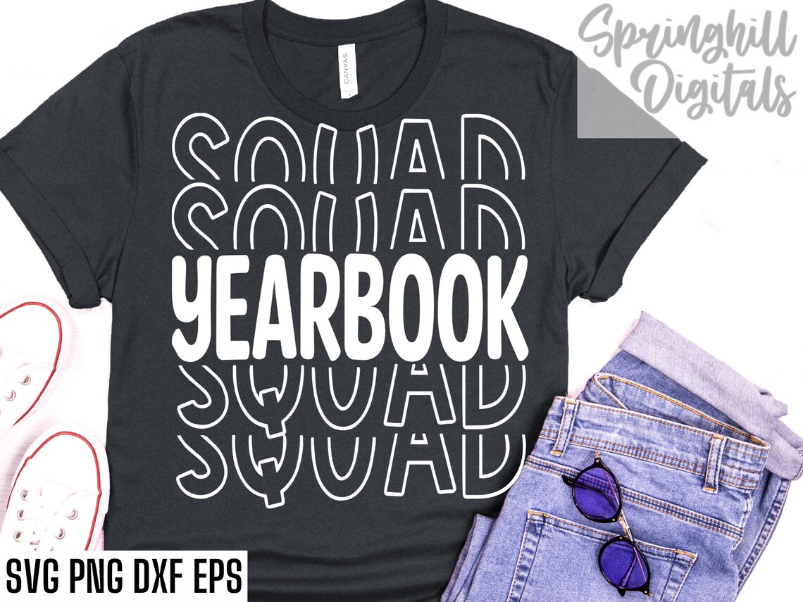 Yearbook Squad Svgs High School Yearbook Svgs Yearbook - Etsy