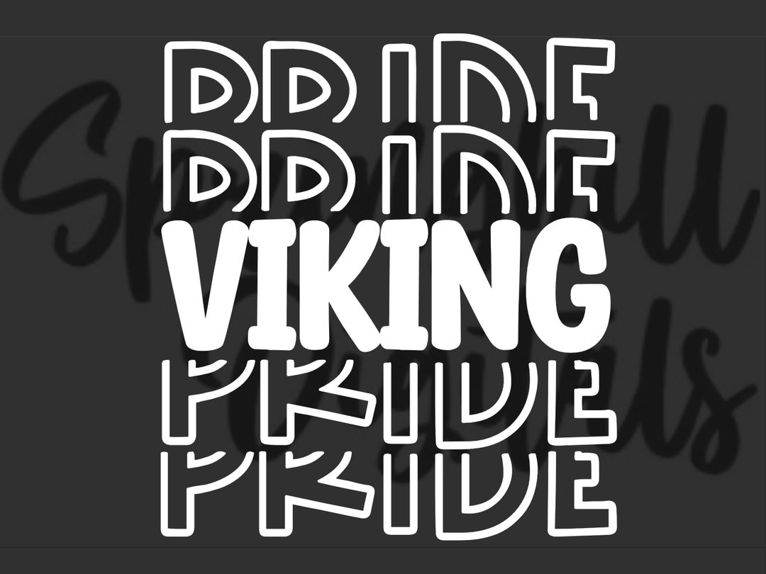 Viking Pride Svg, High School Mascot Svgs, Viking T-shirt Designs, Game ...