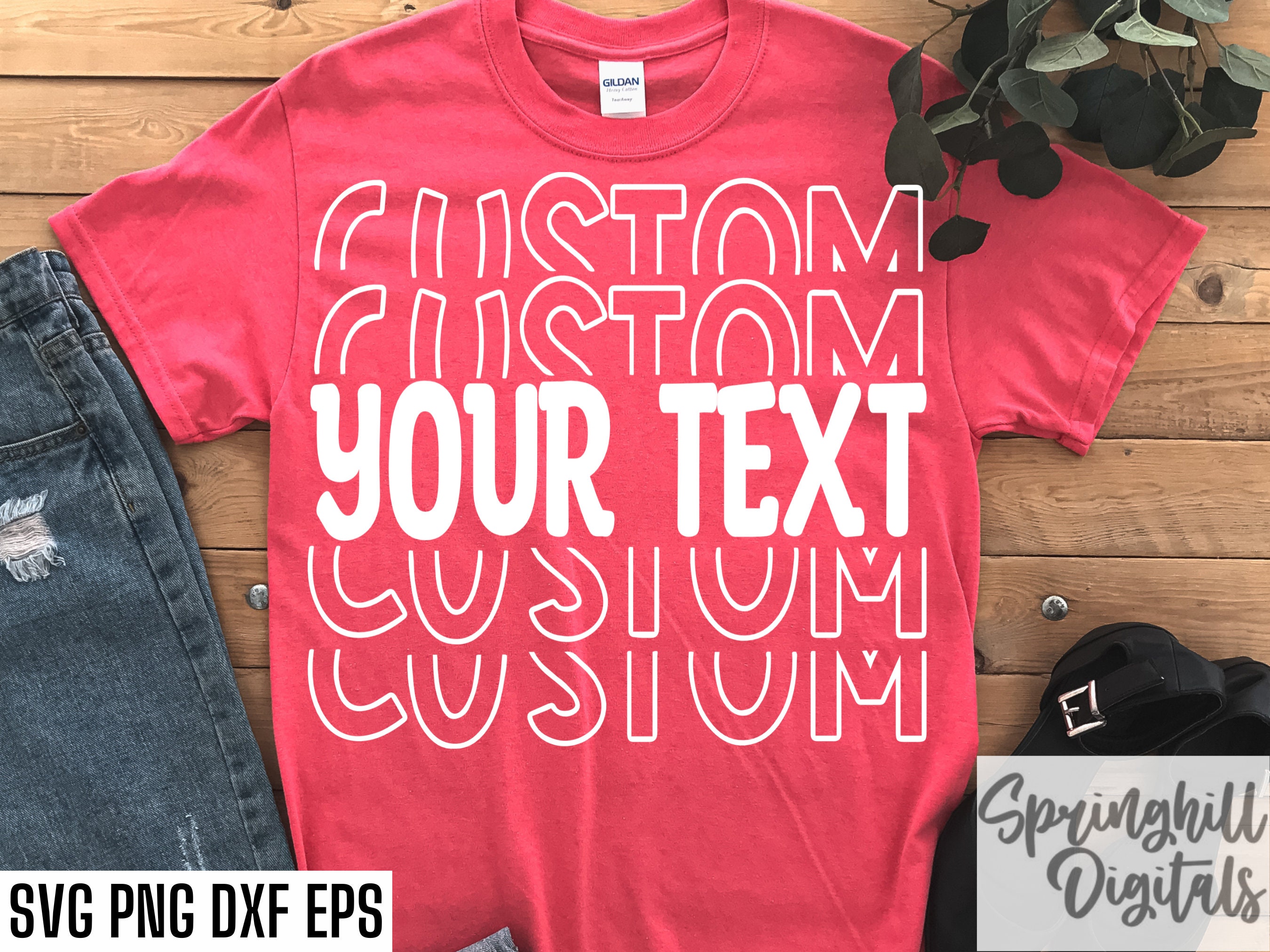 Custom Design Svg Customized One Word Cut Files - Etsy