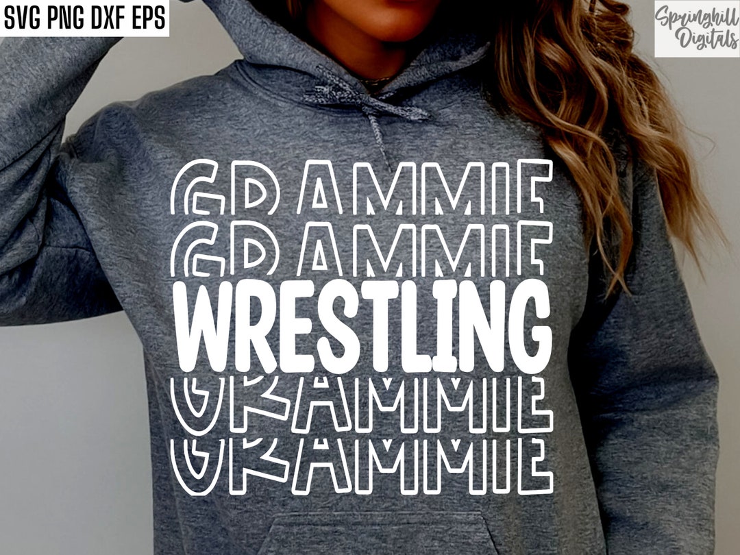 Wrestling Grammie Svg | Wrestling Grandma Shirt Svgs | Sports Season ...