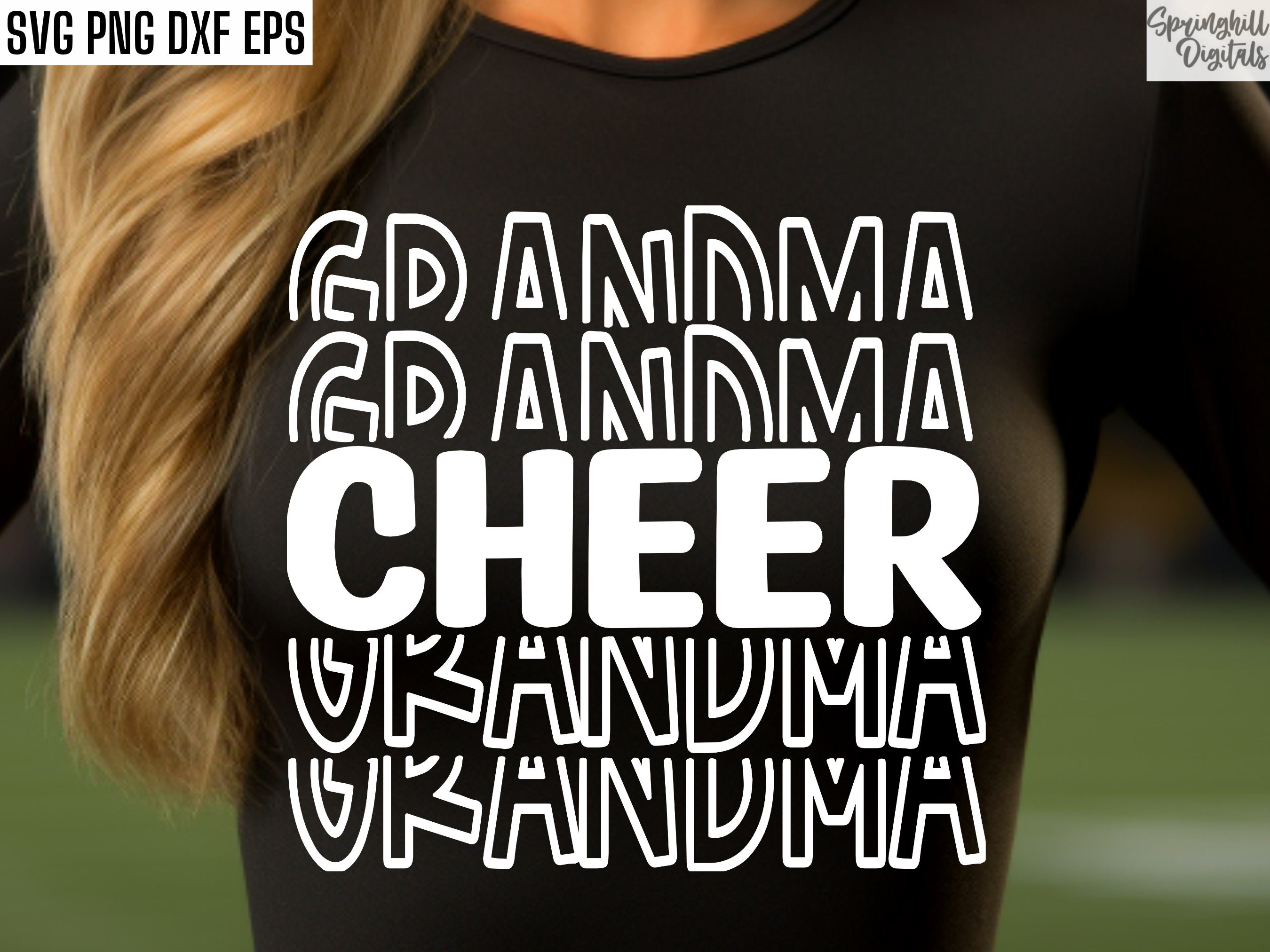 Cheer Grandma Svg | Cheerleading Pngs | Cheer Team Cut Files | Cheer ...
