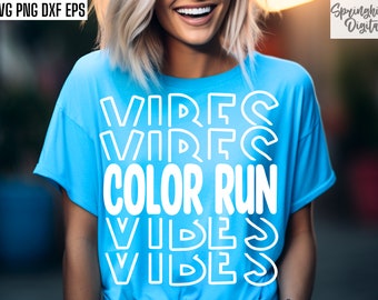 In My Color Run Era Svg, Fun Run T-shirt Designs, School Fundraiser Svg ...