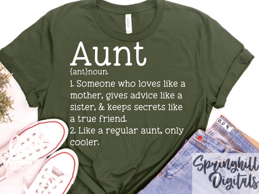 Aunt Quote | Aunt Svg | Aunt Definition | Auntie Svg | Great Aunt Svg ...
