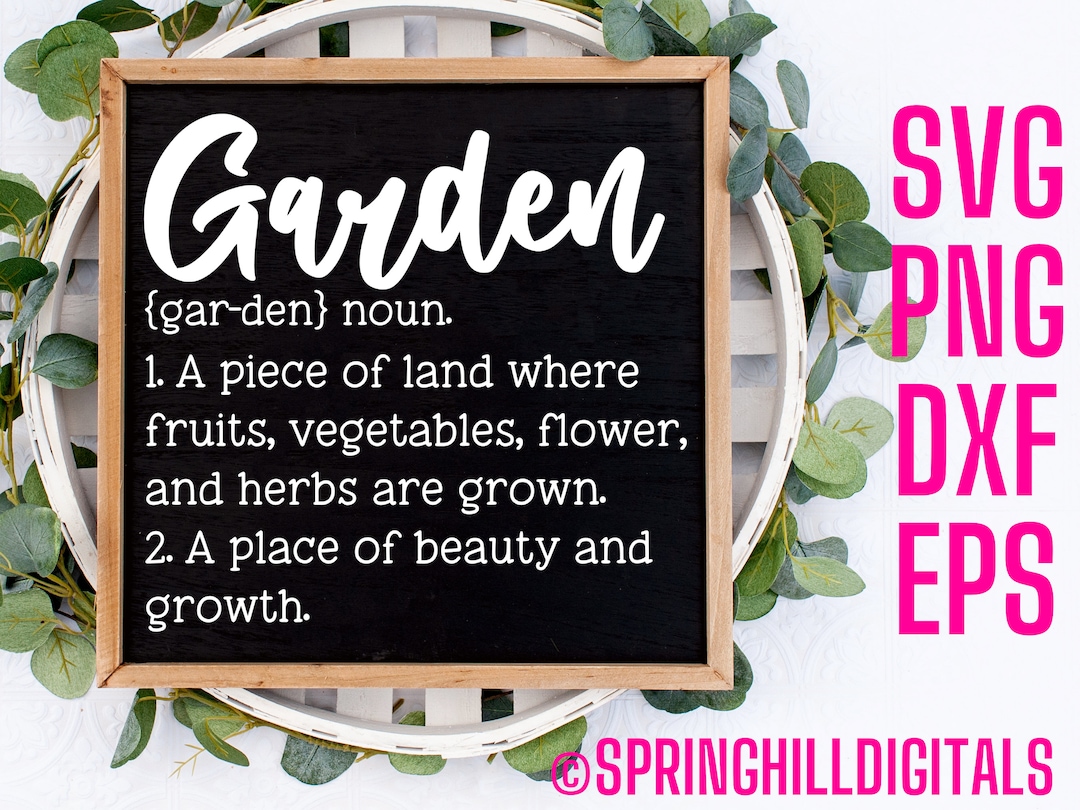 Buy Garden Svg | Gardening Svg | Garden Sign Svg | Vegetable Garden ...