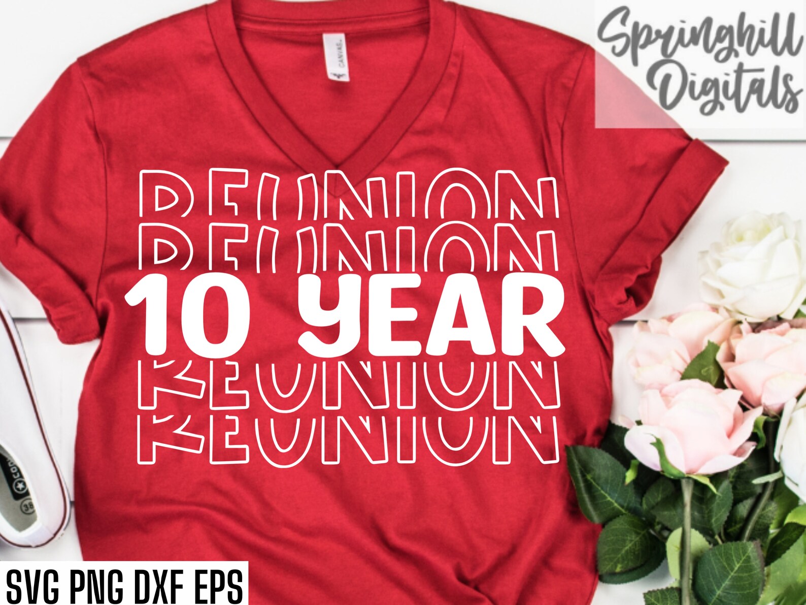 10 Year Reunion Svgs High School Class Reunion Ten Year - Etsy