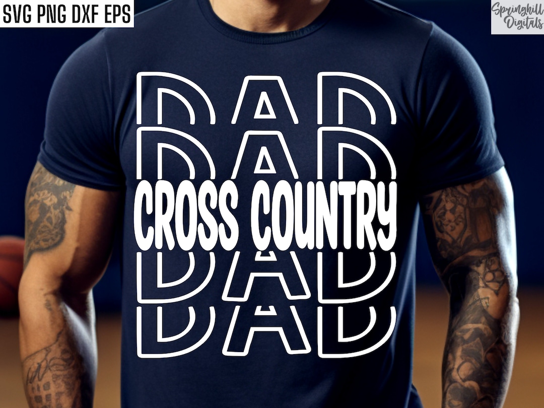 Cross Country Dad Svgs | Track Dada Svgs | Sports Season Cut Files ...