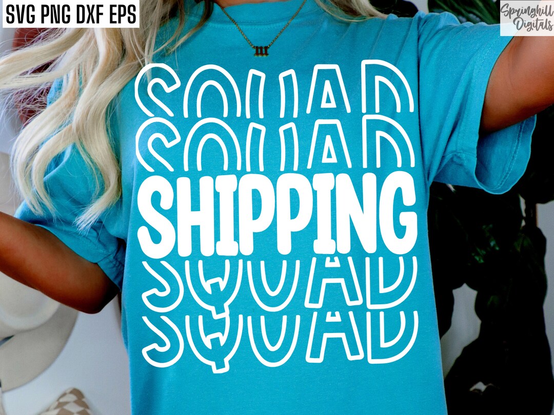 Shipping Squad Svg | Shipment Supervisor | Receiving Pngs | Shipping ...