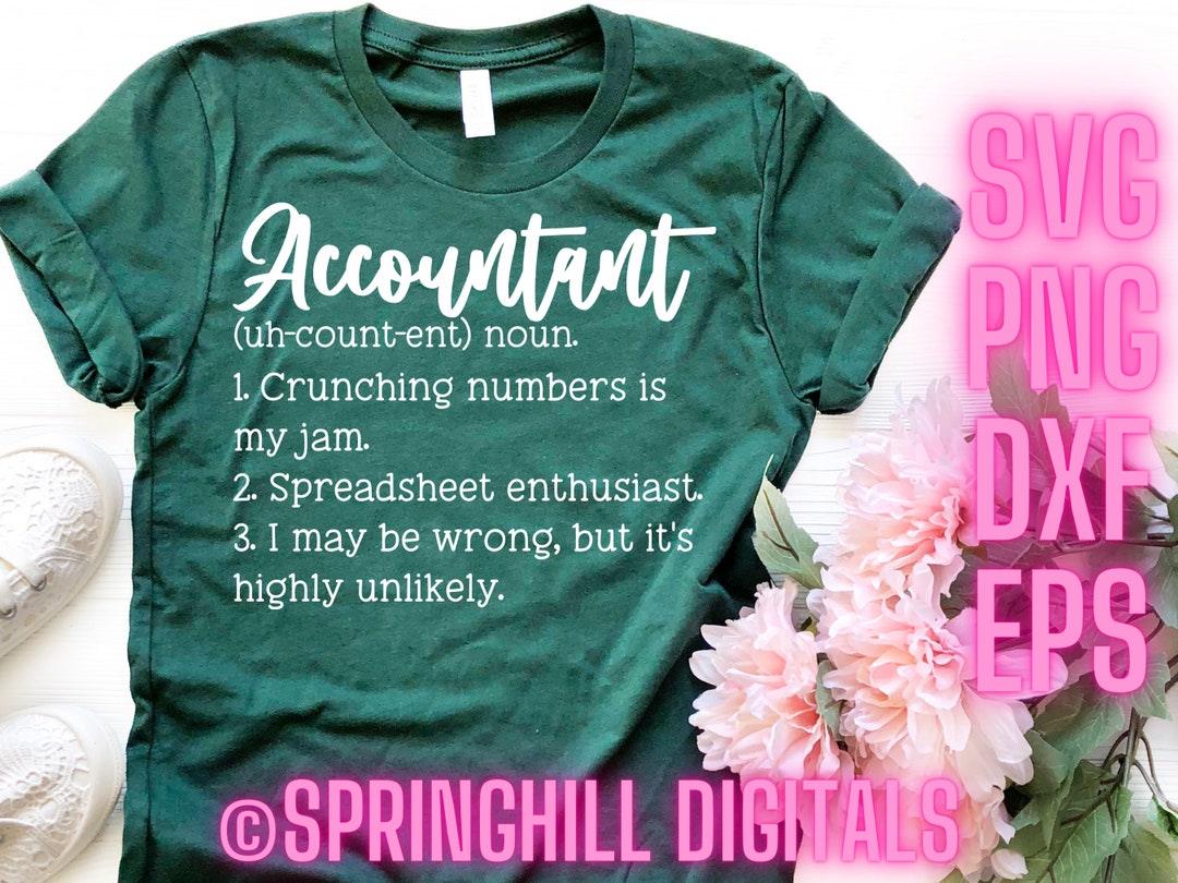 Accountant Svg | Accountant Definition Svg | Job Svg | Occupation Svg ...