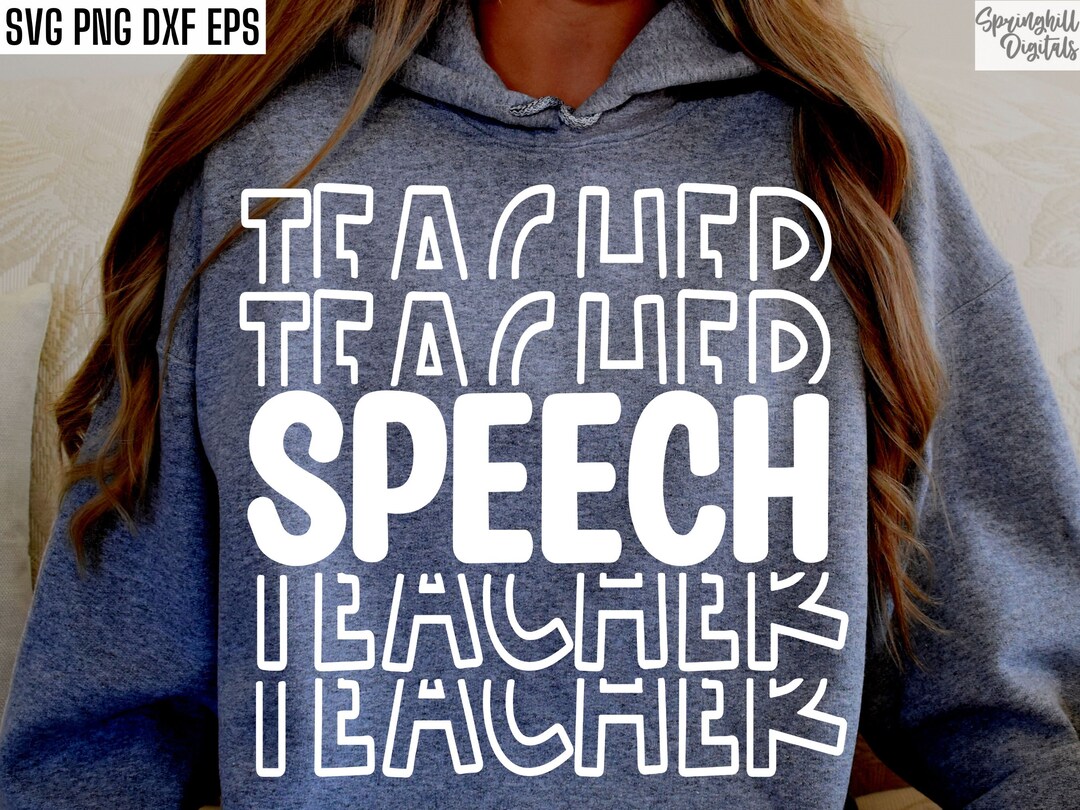 Speech Teacher Svg, Elementary School Pngs, Language Therapist Tshirt ...