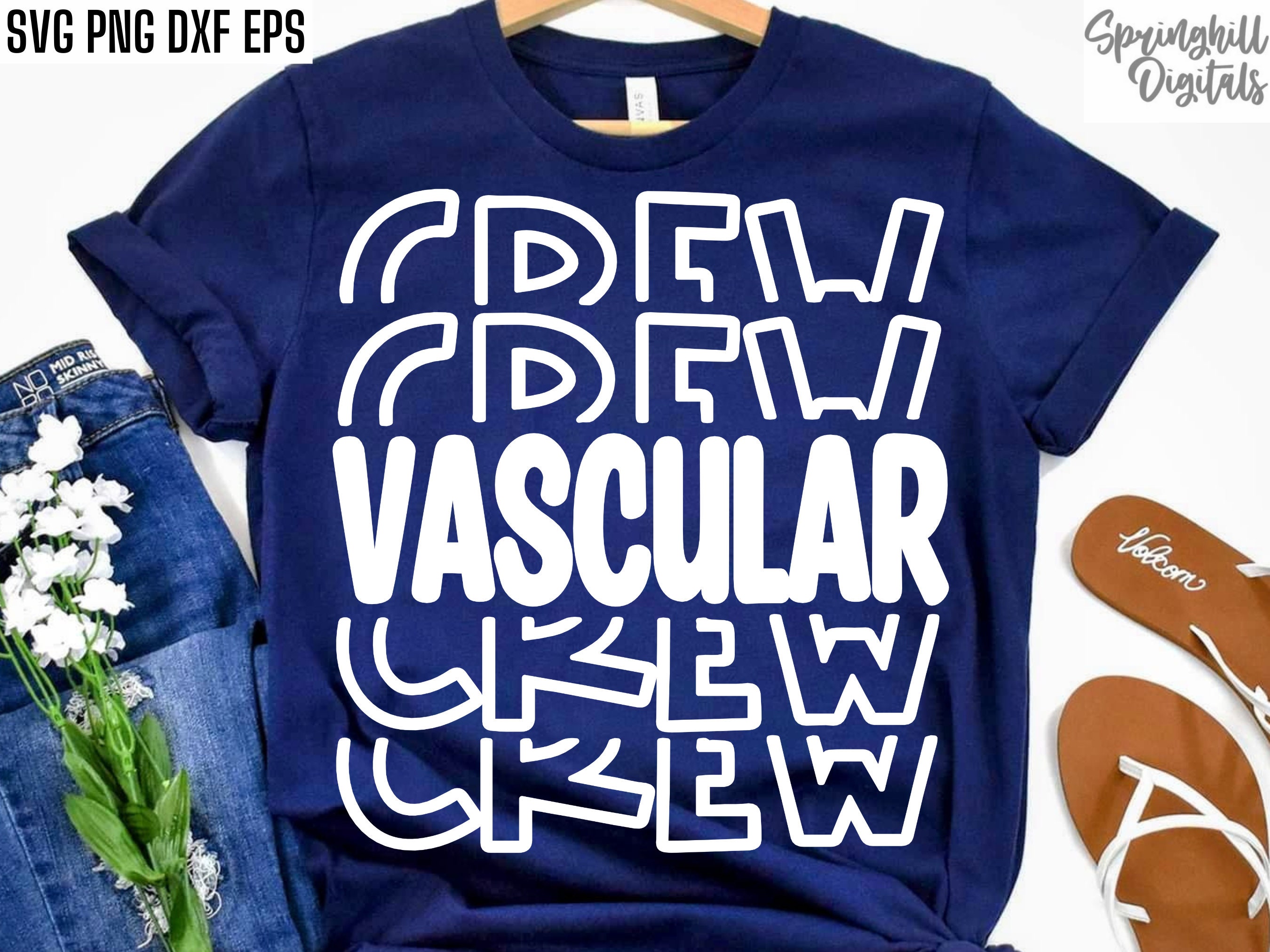 Vascular Crew Svg | Vascular Tech Pngs | Cardiology Cut Files ...