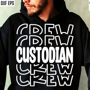 Custodian Crew Svg | Janitor Shirt Pngs | Maintenance Worker ...