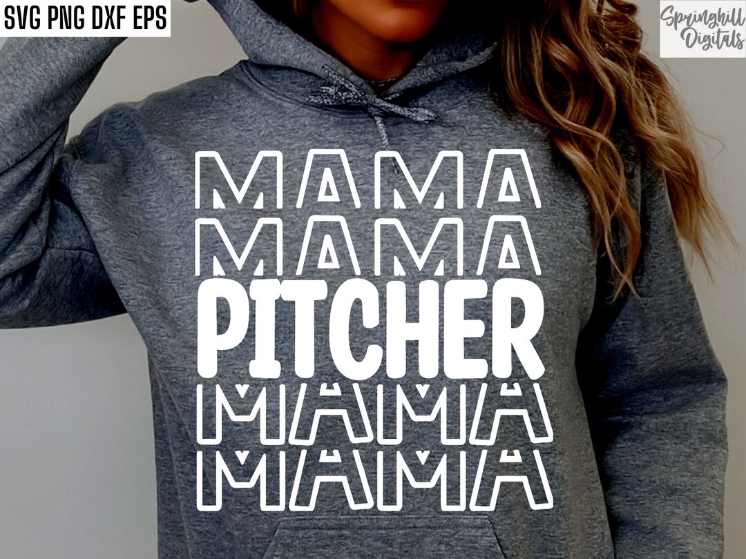 Pitcher Mama Svg | Baseball Mom Pngs | Softball Mom Shirt Designs ...