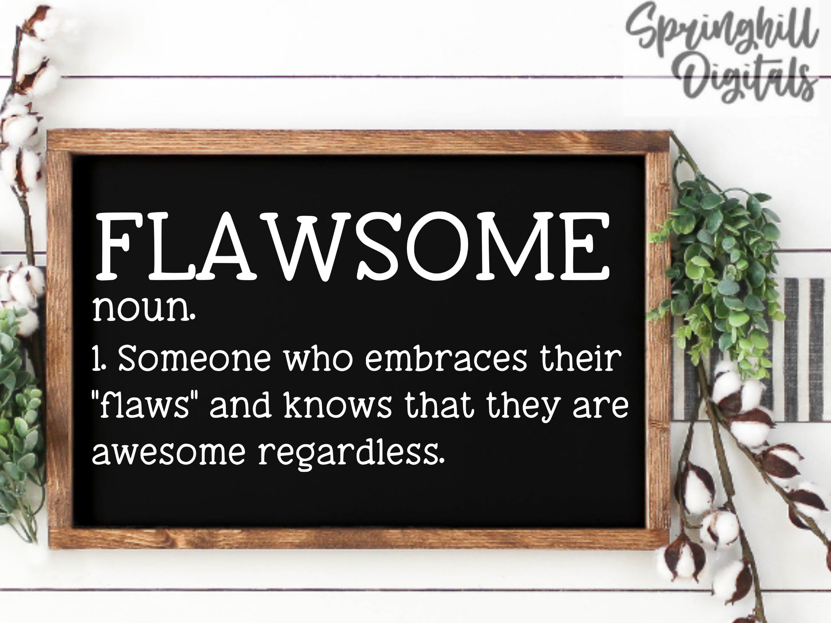 Flawsome Quote | Definition Svg | Funny Saying Svg | Definition Cut ...