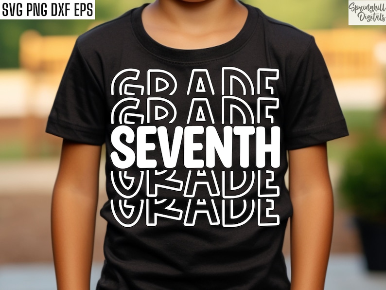 Seventh Grade Svgs | Back to School Shirt | First Day of School | 7th ...