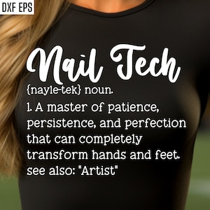 Nail Tech Svg | Technician Cut File | Nail Technician Svg | Nail Tech ...