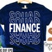 Finance Squad Svgs | Financial Advisor Shirt | Investor Cut Files ...