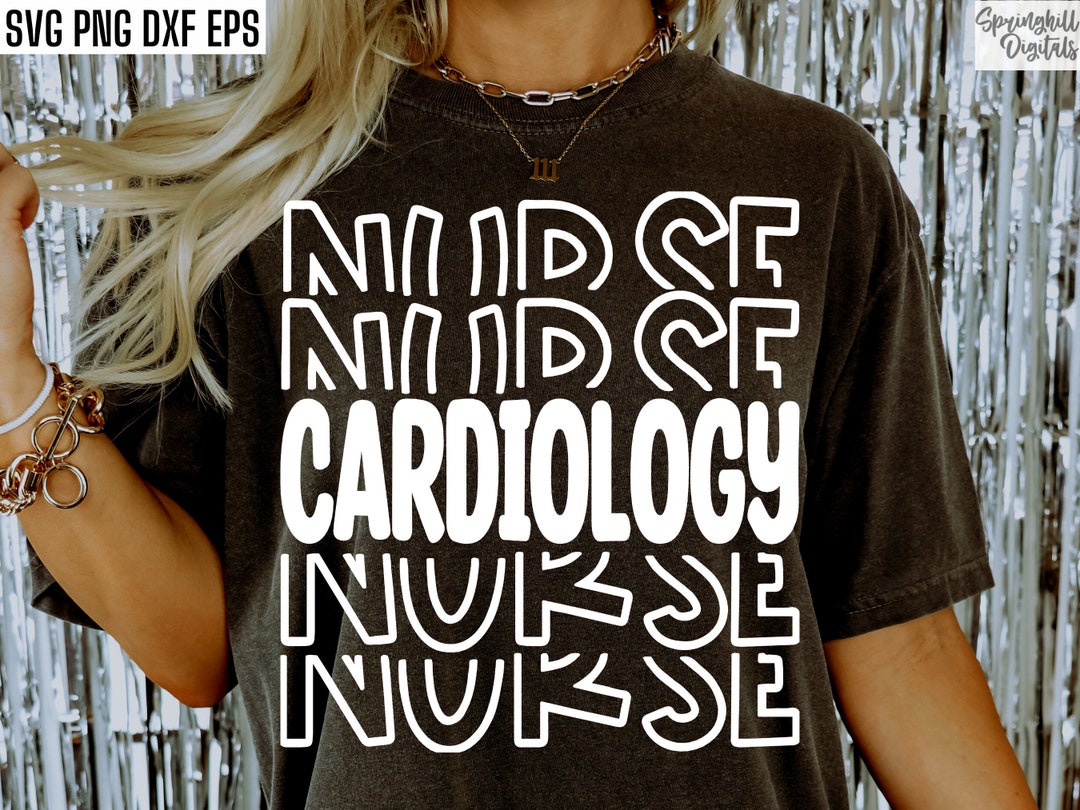 Cardiology Nurse Svg | Cardiologist Pngs | Echocardiogram | Echo Tech ...
