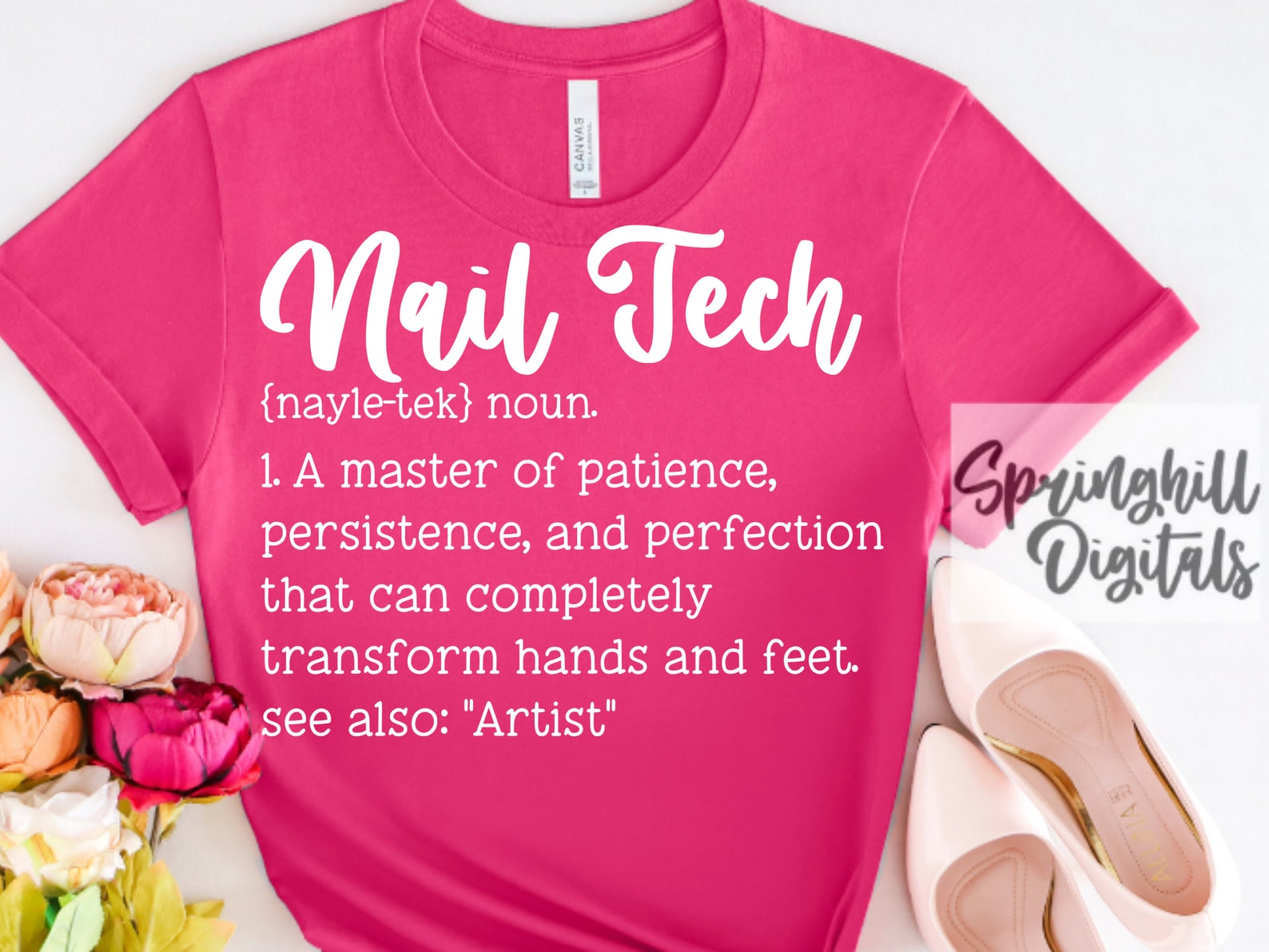 Nail Tech Svg | Technician Cut File | Nail Technician Svg | Nail Tech ...