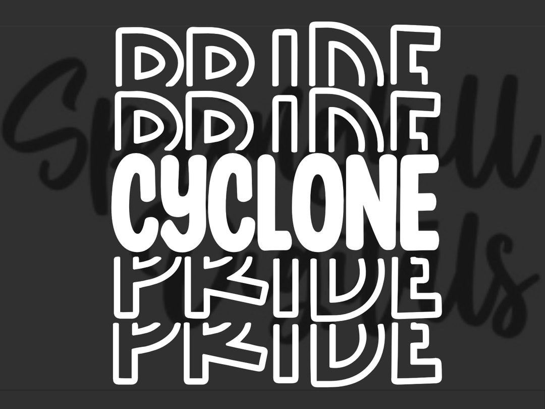 Cyclone Pride Svg, Cyclone Mascot Png, Game Day Cut File, Cyclone T ...