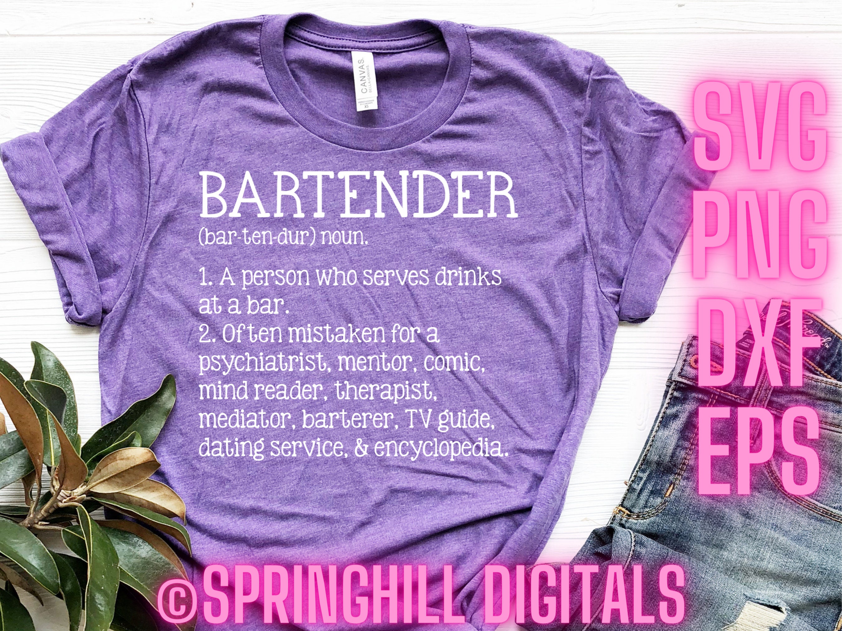 Bartender Svg Definition Cut File Bar Sign Svg Funny Job - Etsy