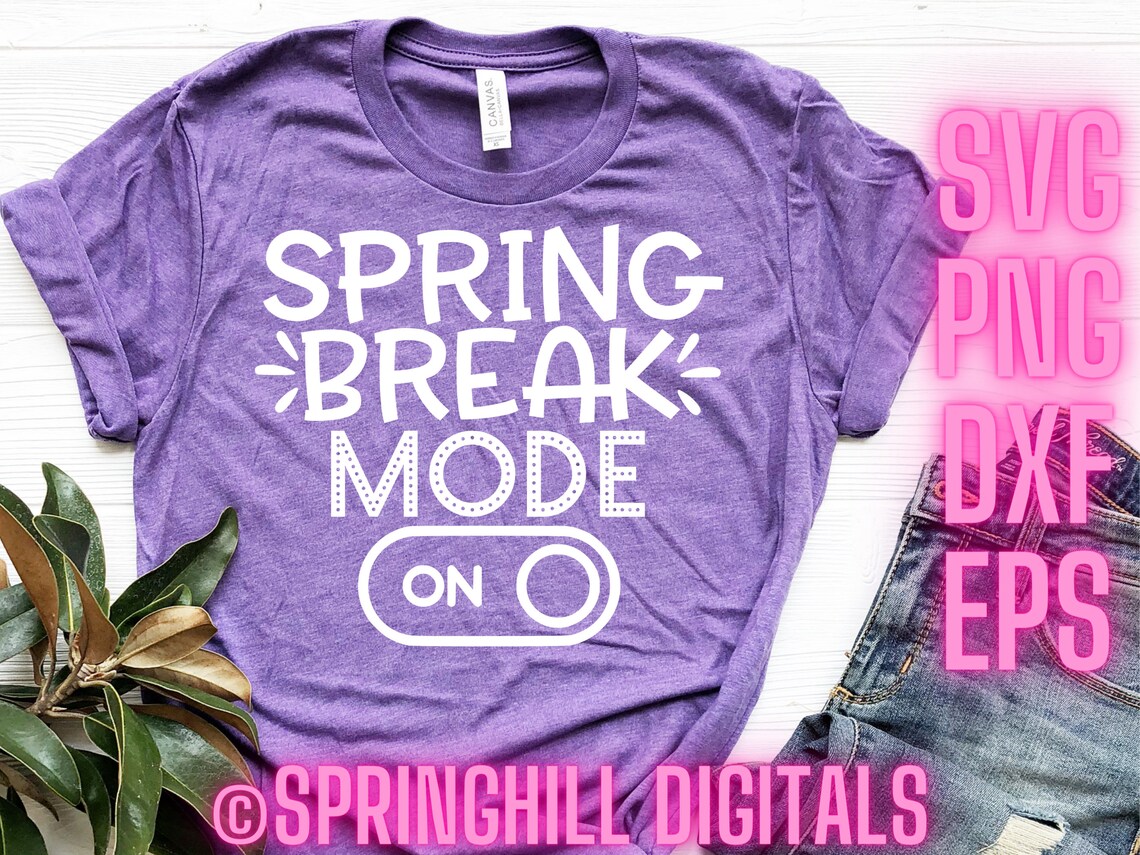 Spring Break Svg Sb 22 Cut File Spring Break 22 Svg - Etsy