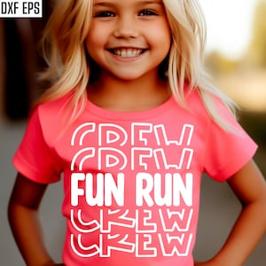 Fun Run Crew Svg | Fun Run Shirt Pngs | Fundraiser Tshirt Designs ...